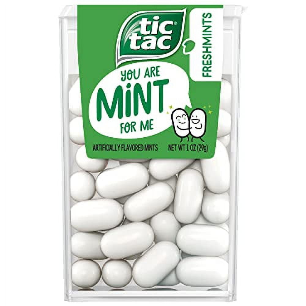 Tic Tac Mint, Freshmint, Fresh Breath Mints, 24 Count - Walmart.com