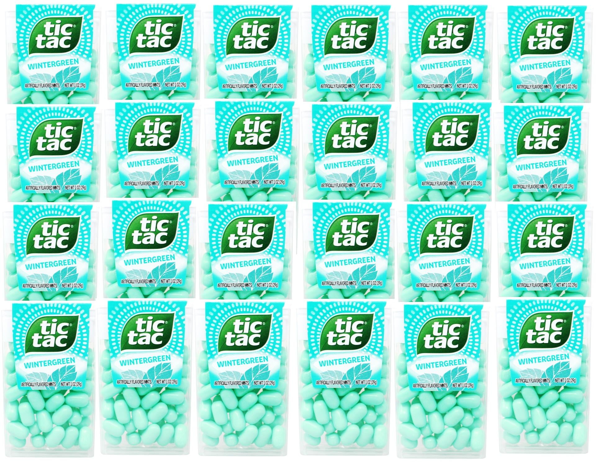 Tic Tac Mint, Wintergreen, Fresh Breath Mints, - 24 Count - Walmart.com