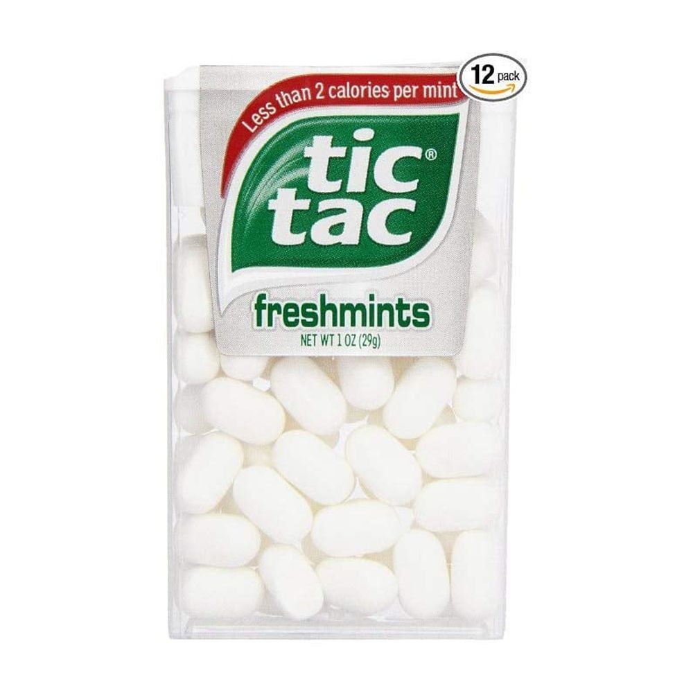 Tic Tac Mints, Freshmint Multipack, (12) 4 Pack Sleeves, 48 Units in ...