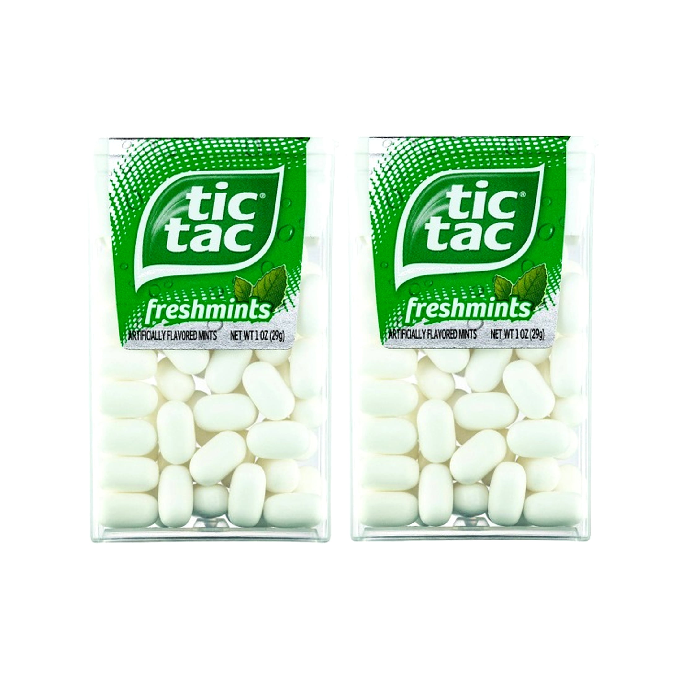 Tic Tac Mints, Freshmints Singles, 1 oz (Pack of 2) - Walmart.com