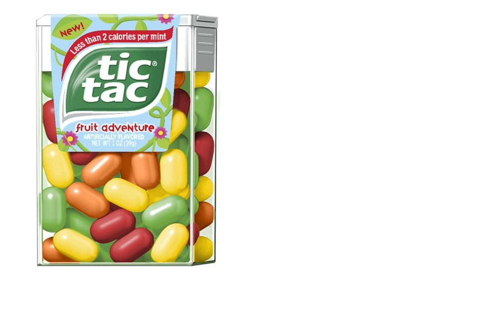 Tic Tac T60 Fruit Adventure Candy, 1 Ounce -- 288 per case. - Walmart.com