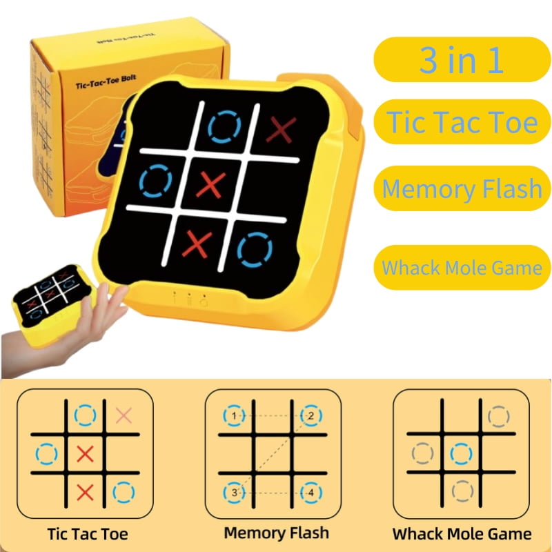 Tic Tac Toe Electronic Game Tic Tac Toe Educational Game, Ideal Road ...