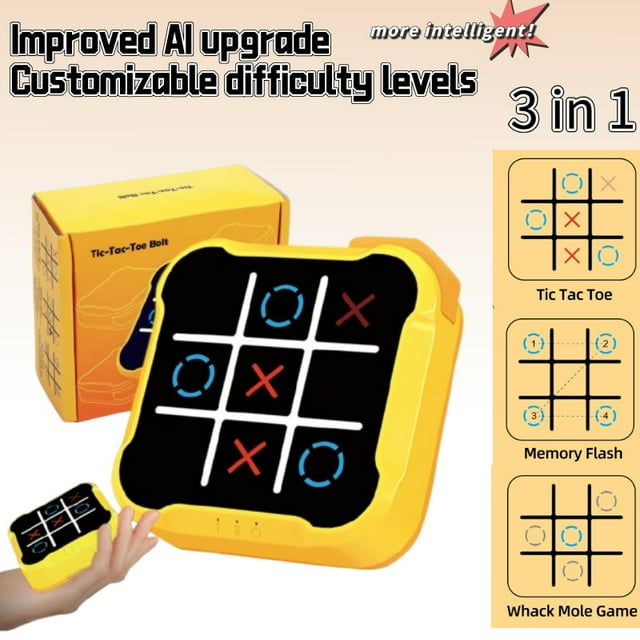 Tic Tac Toe Electronic Game Tic Tac Toe, a Brain-Stimulating Road Trip ...