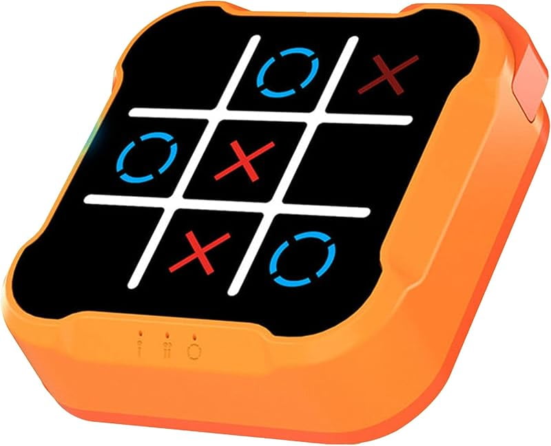 Tic-Tac-Toe Game, 2024 New Electronic 3-in-1 Handheld Puzzle Game ...