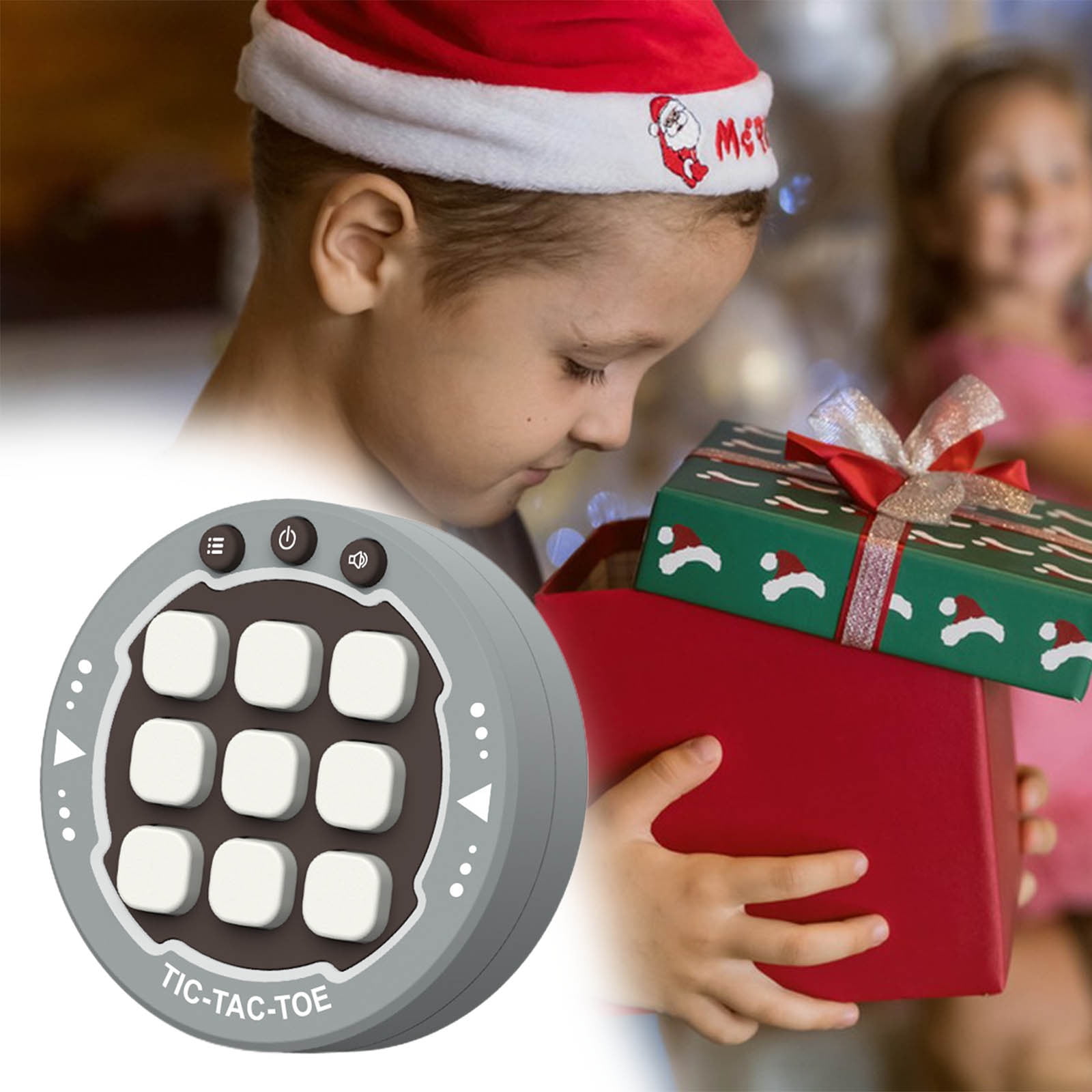 Tic Tac Toe Game,Electronic 3-in-1Mode Handheld Puzzle Game,Portable ...