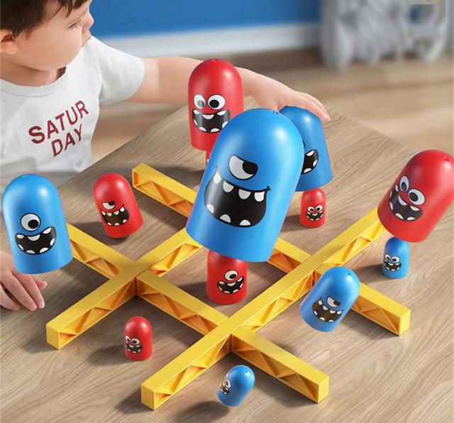 Tic Tac Toe Gobblet Gobblers 2 Players Fun Strategy Board Game - Award ...