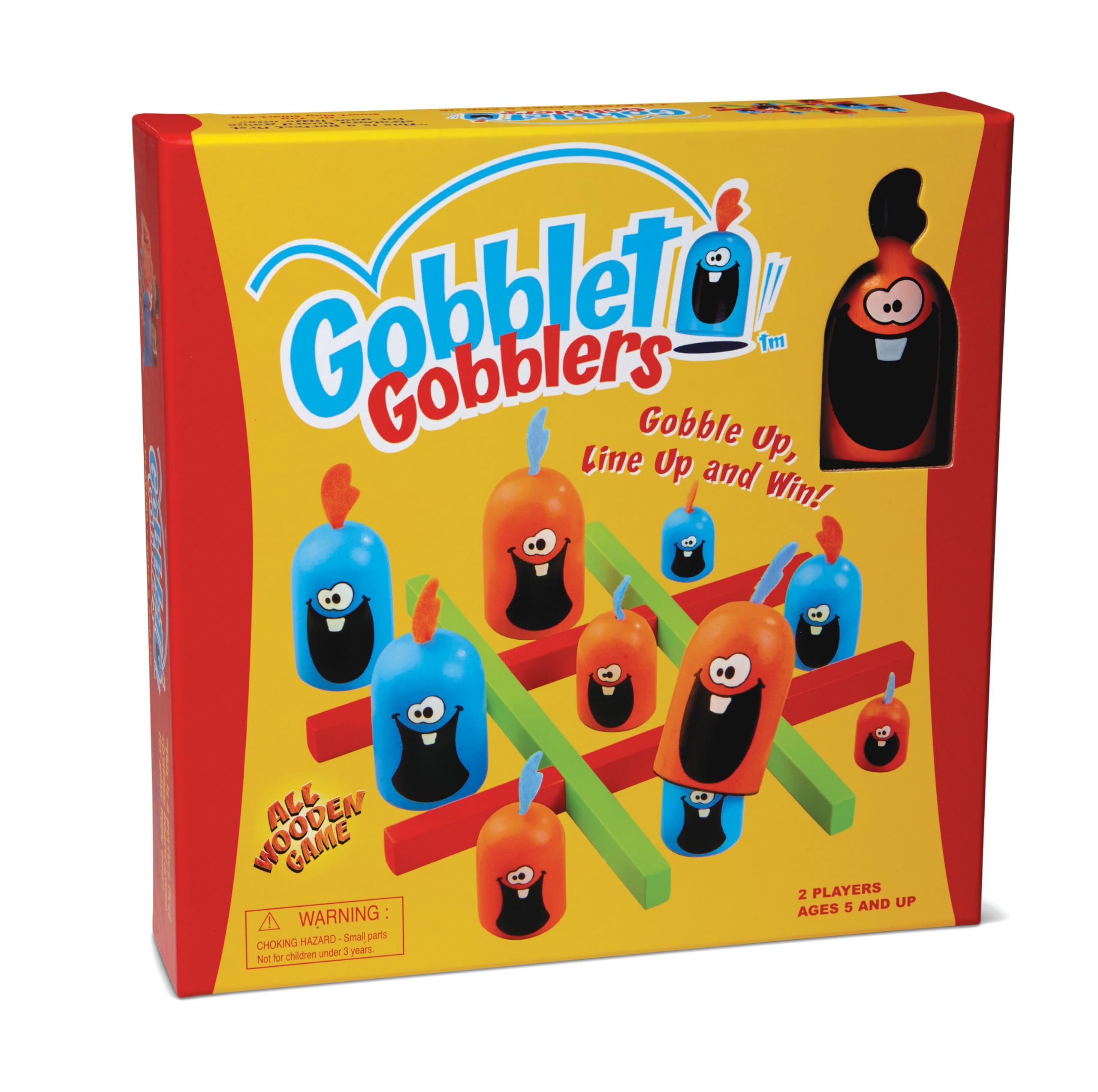 Tic Tac Toe Gobblet OIF8 Gobblers Fun Strategy Board Award Winning Kids ...
