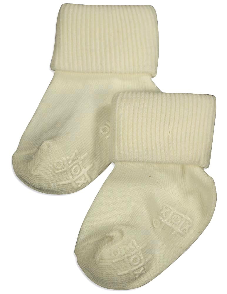 Tic Tac Toe - Little Girls' Triple Roll Sock 31828-6-12Months (ivory ...