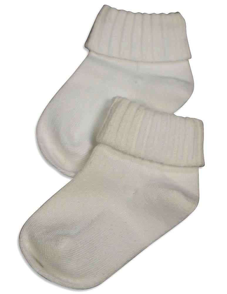 Tic Tac Toe - Little Girls' Triple Roll Socks 31767-Small (white ...