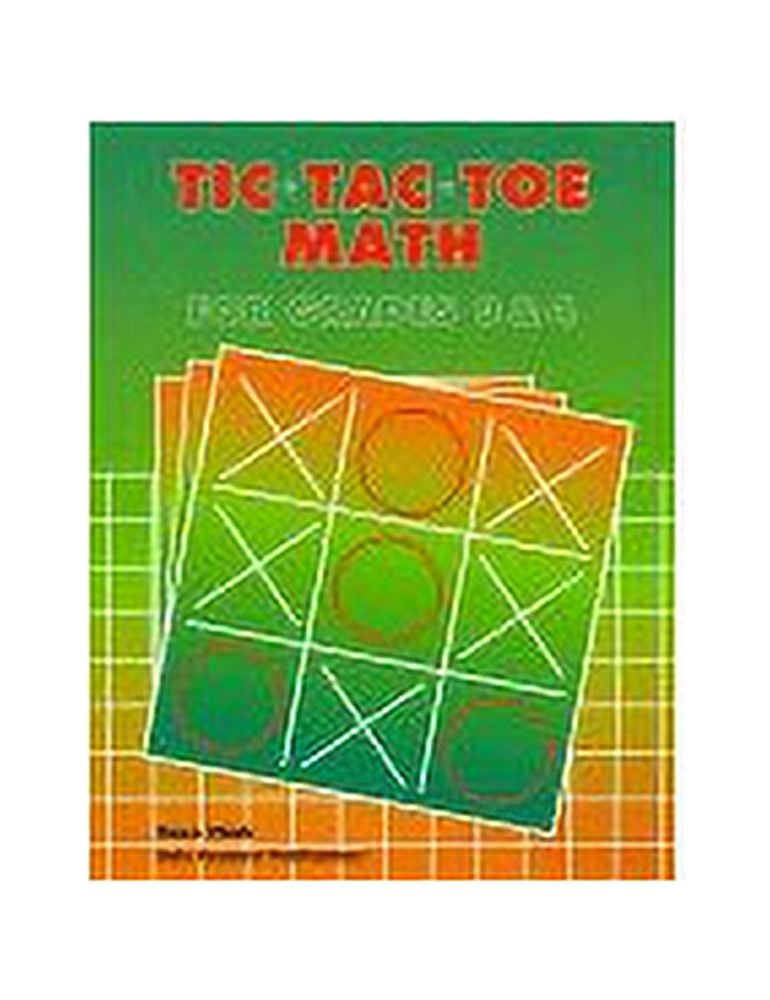 Pre-Owned Tic-Tac-Toe Math: Grades 3 & 4 (Paperback) 1572329777 ...