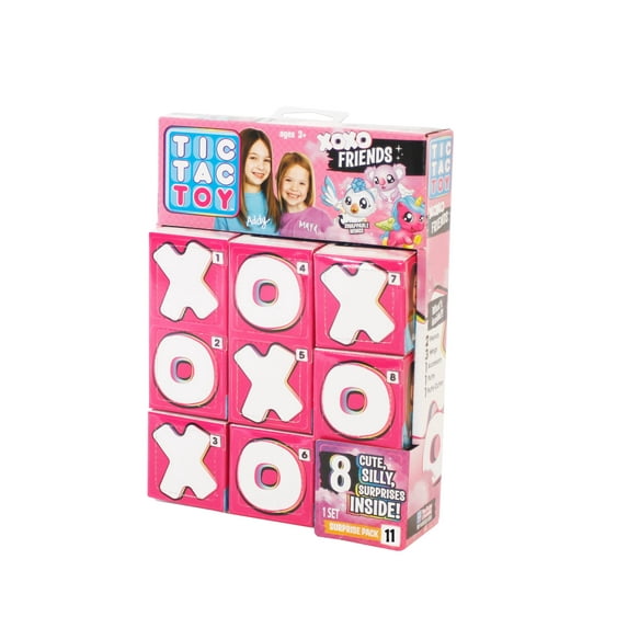 Tic Tac Toe XOXO Friends Surprise Collectible Pack 11 of 12 with Swappable Accessories - Walmart.com