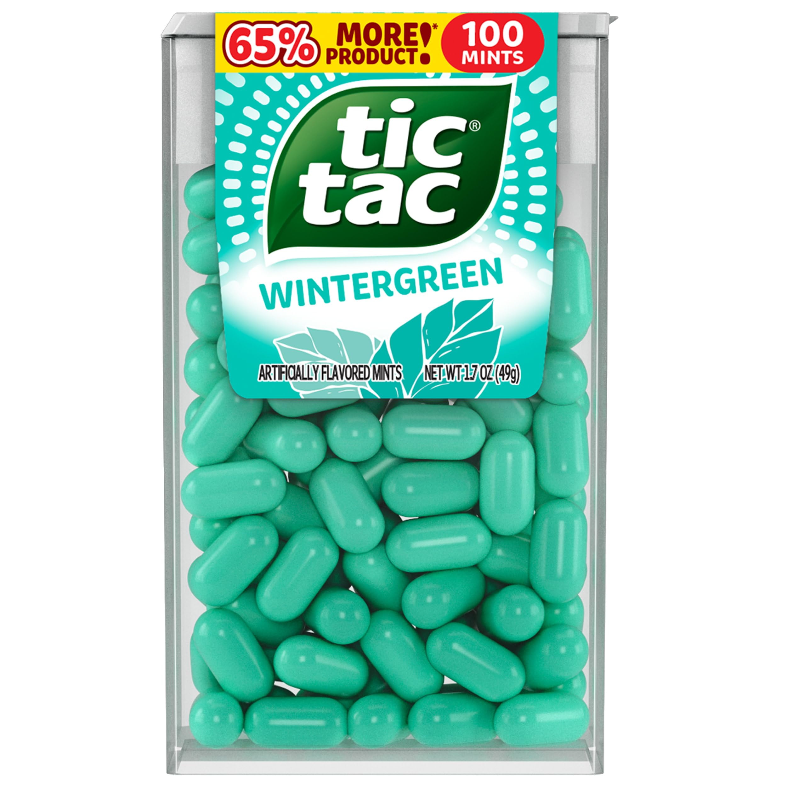 Tic Tac Wintergreen Breath MFF30 Mints, Bulk 12 Pack, On-The-Go ...