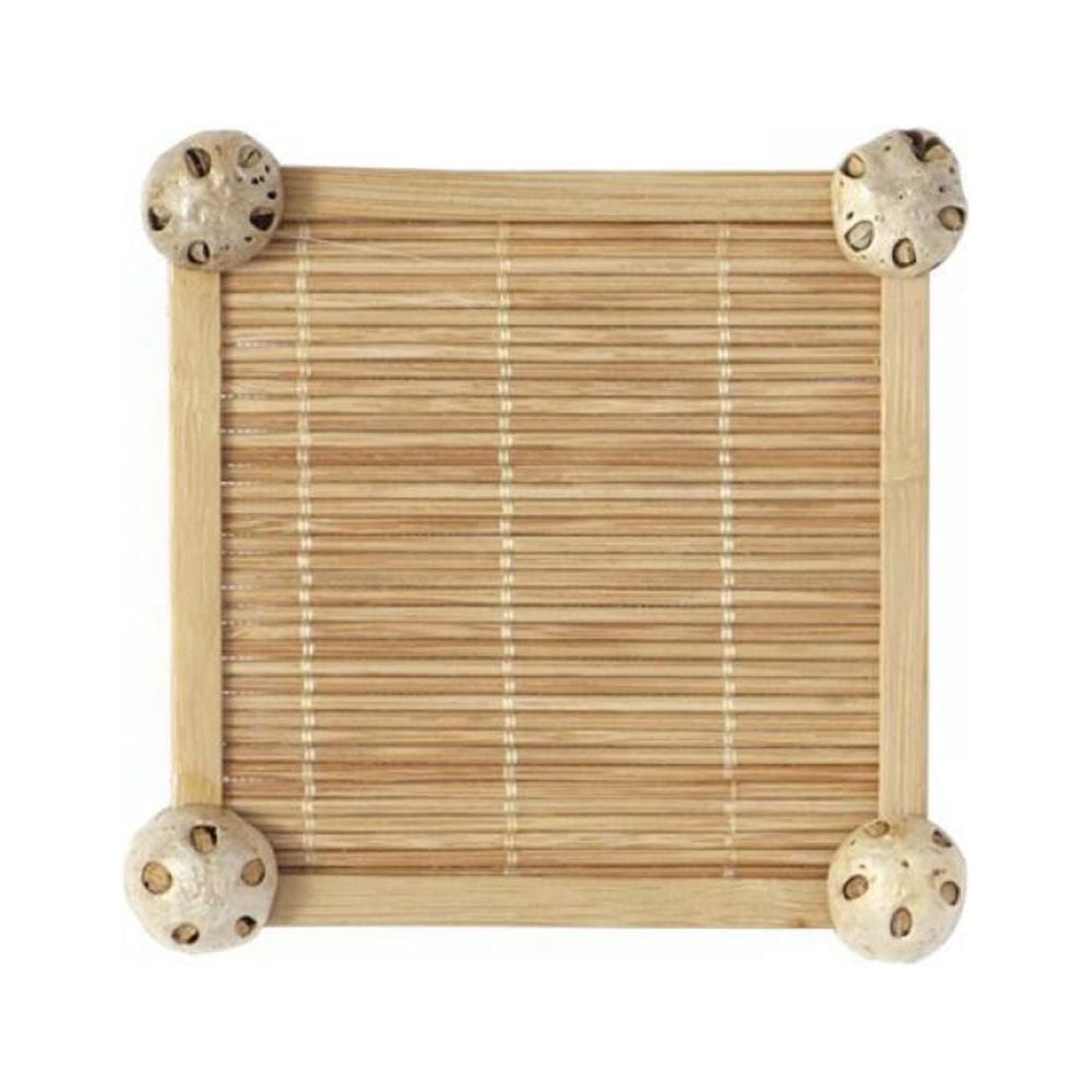 Tic-tac-toe Cup Bamboo Tea Coaster Insulation Pad Tea Set Tea Ceremony ...