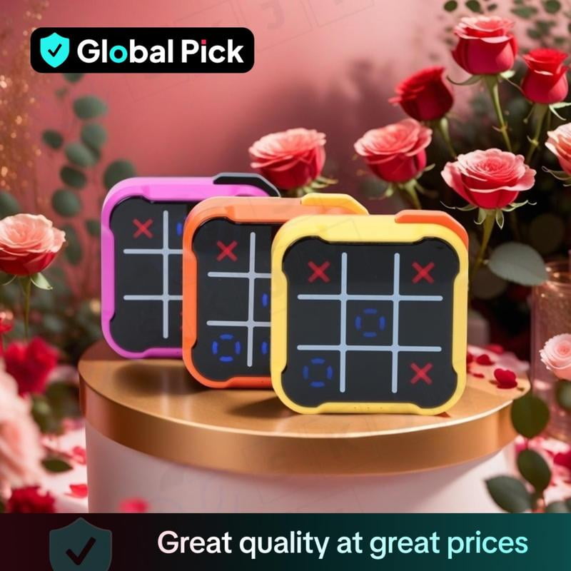 Tic-tac-toe Game Machine for Boys & Girls Over 3 Years Old, Educational ...