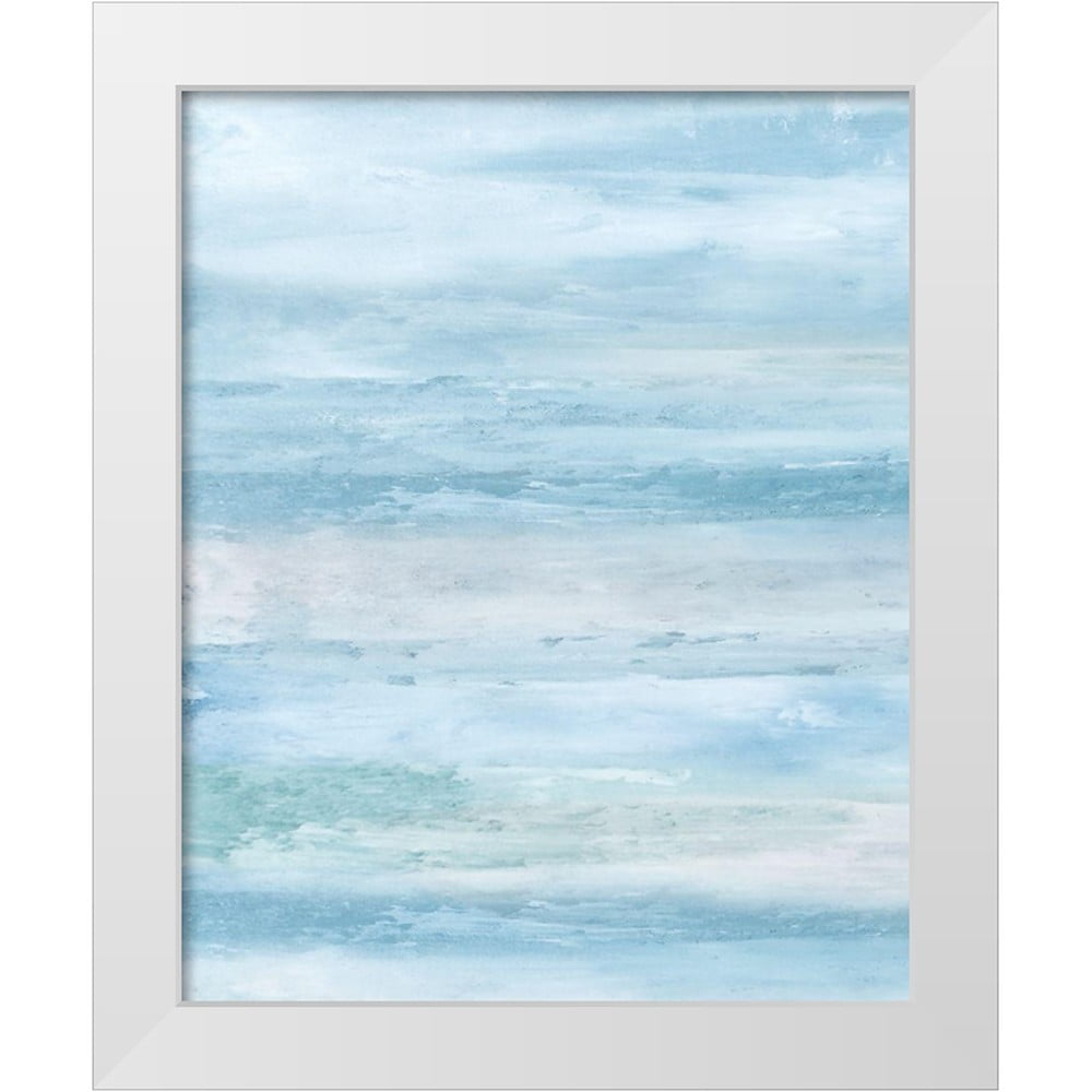 Tice, C. 26x32 White Modern Wood Framed Museum Art Print Titled - Blue ...