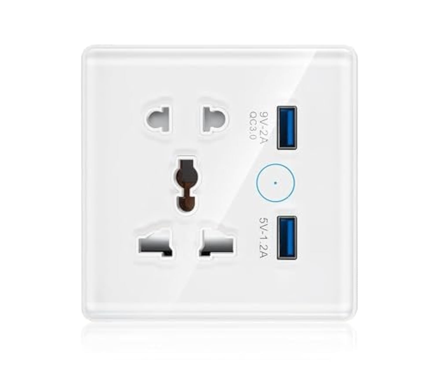 Tichondrius Universal Smart Wall Outlet homekit Socket 2 in Wall Socket ...