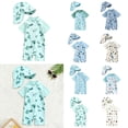 Ticikt Baby 2 Piece Rash Guard Swimsuit Set, Dinosaur & Turtle Print ...