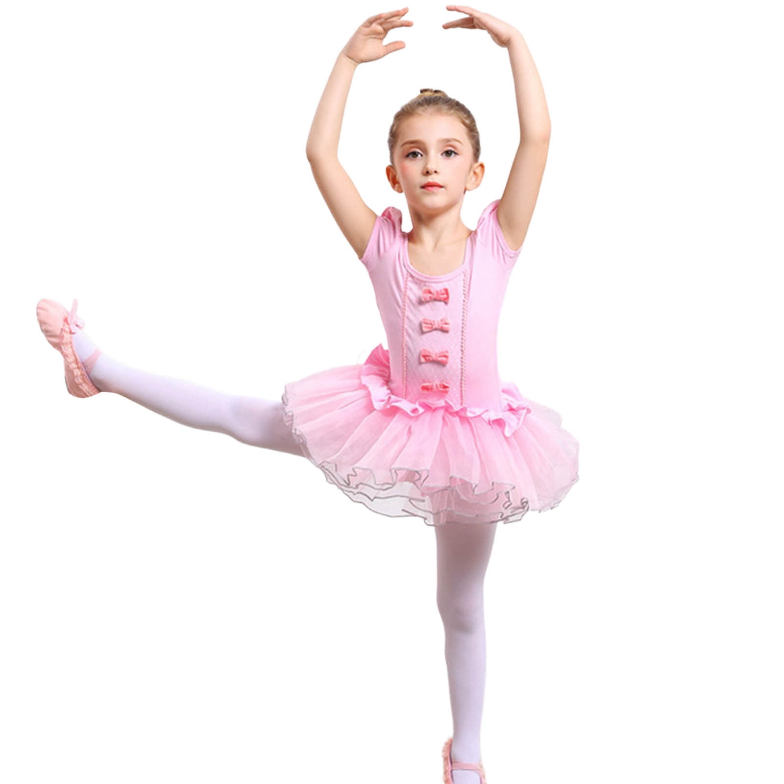 Ticikt Classical Ballet Practice Tutu Dress for Girls Dance Recital ...