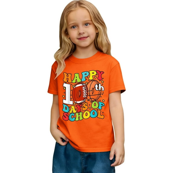 Ticikt Cool 100 Days of School Shirt , My Happy 100th Day of School T ...