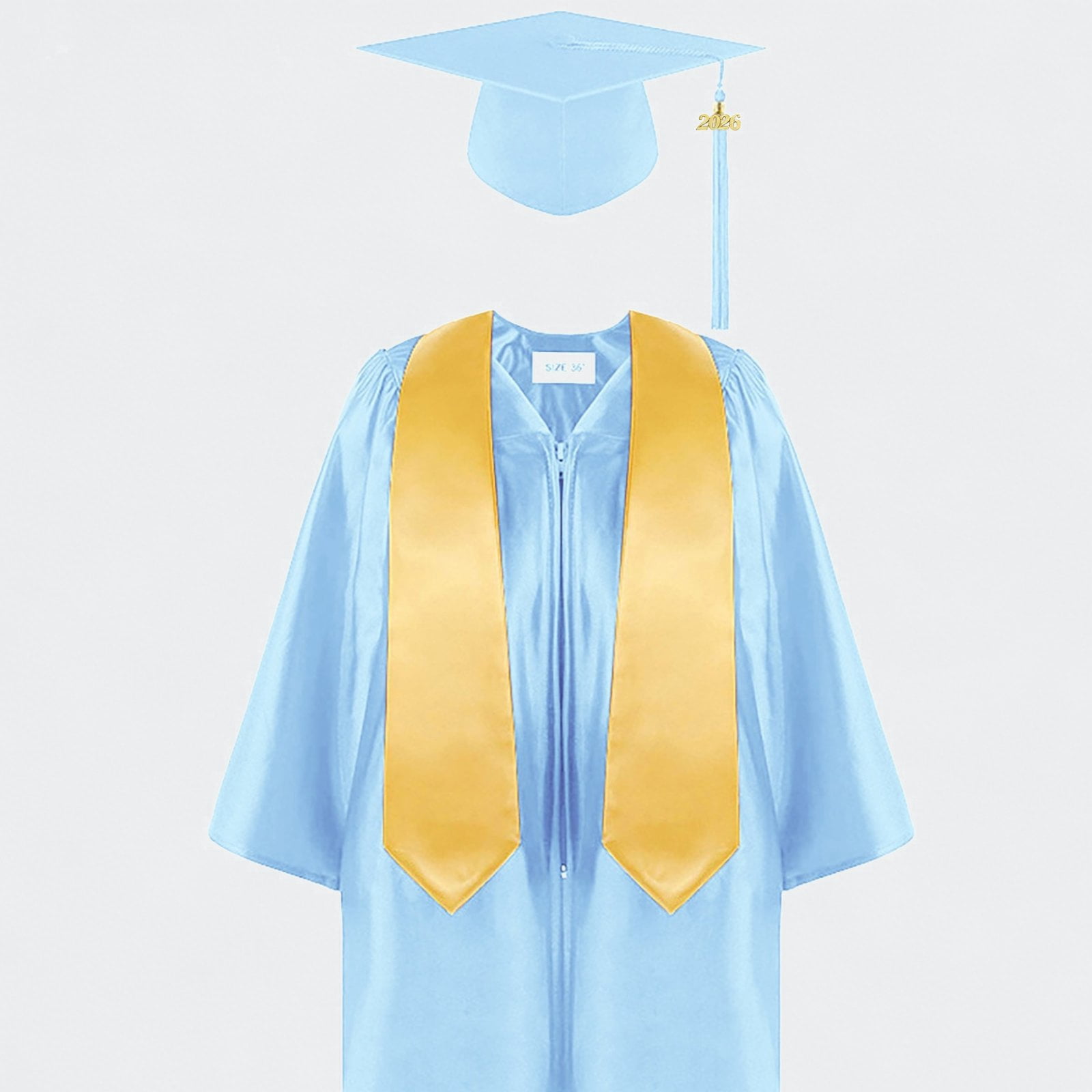 Ticikt Kids Graduation Cap Gown Stole Set, Kindergarten and Primary ...