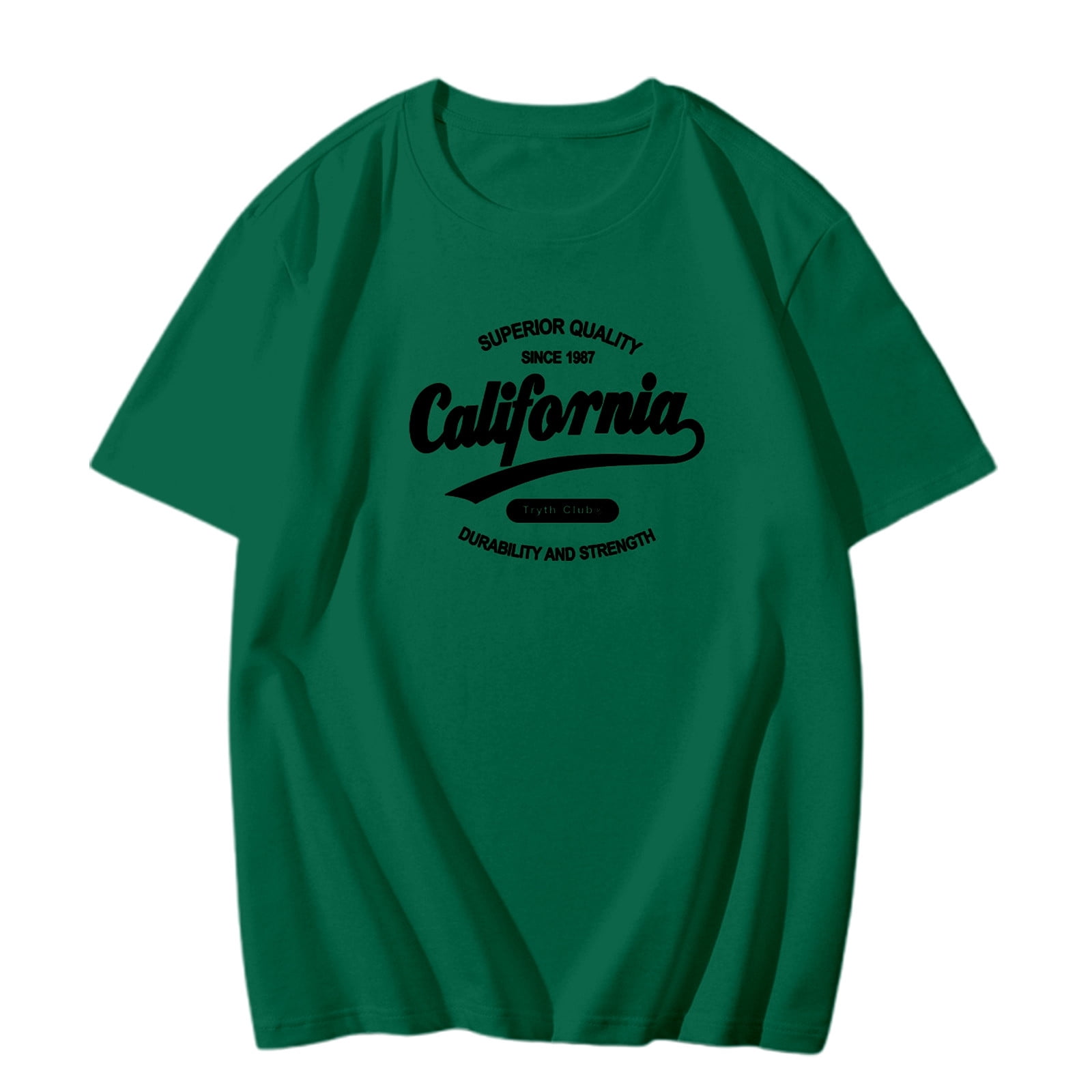 Ticikt Men's Casual Graphic T Shirt City Print Comfortable Tee for ...