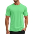Ticikt Solid Color Short Sleeve T Shirt Blank T-Shirt - Unisex Style ...