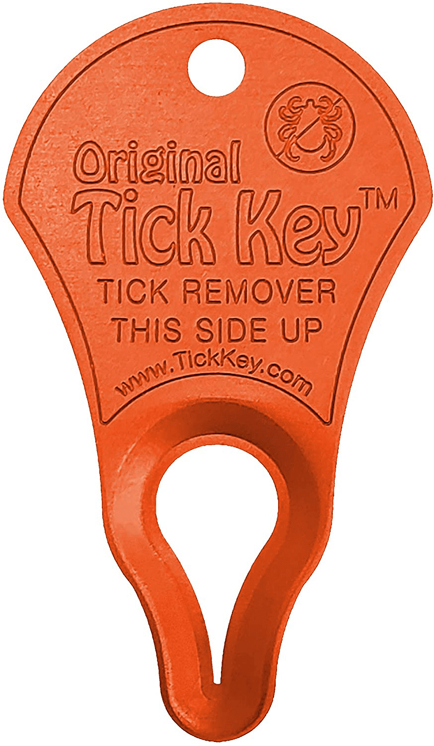 Tick Key Tick Remover Original Size:Pack of 1 Color:Orange - Walmart.com