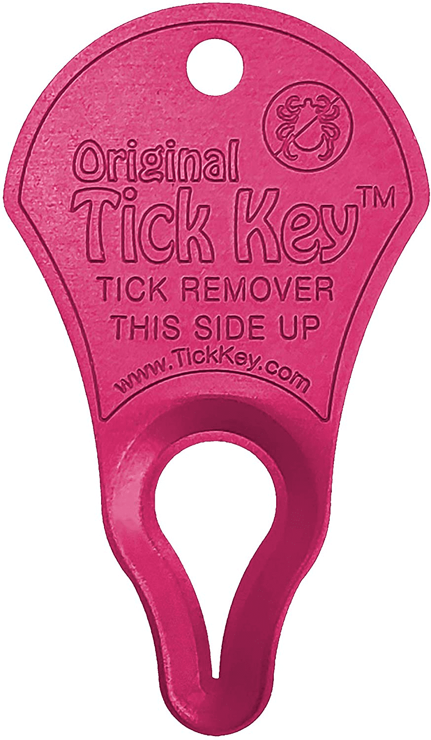 Tick Key Tick Remover Original Size:Pack of 1 Color:Pink - Walmart.com