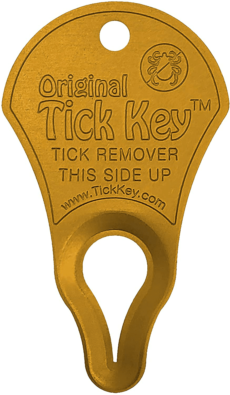 Tick Key Tick Remover Original Size:Pack of 1 Color:Yellow - Walmart.com