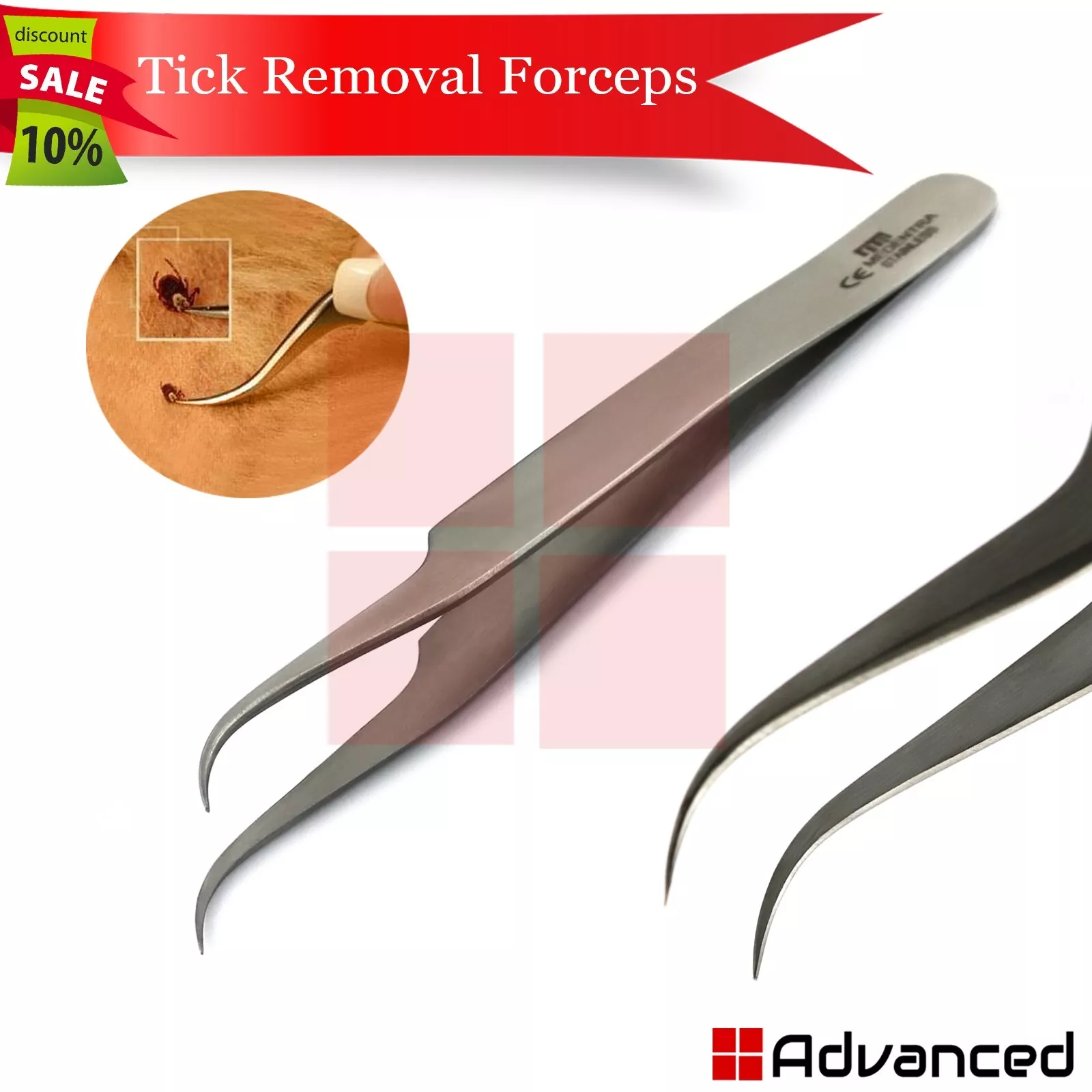 Tick Removal Forceps Professional Tick Holding Removing Tweezers Remover Tools - Walmart.com