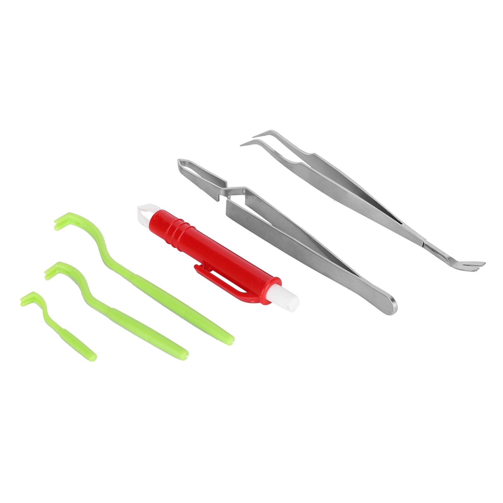 Professional Tick Removal Tool Kit, 6pcs Tweezers in 3 Sizes, for Dog ...