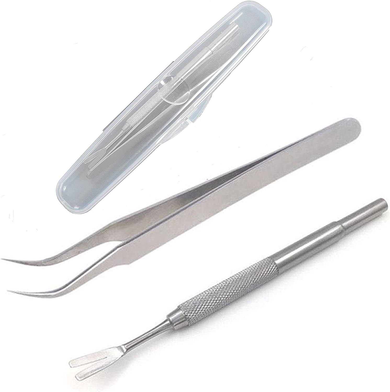 Tick Remover Kit, Stainless Steel Tick Remover Tweezers Tick Remover ...