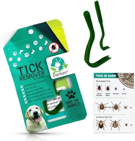 Tick Remover Tool for Dogs, Cats, Horses, and Humans | Enhanced Design ...