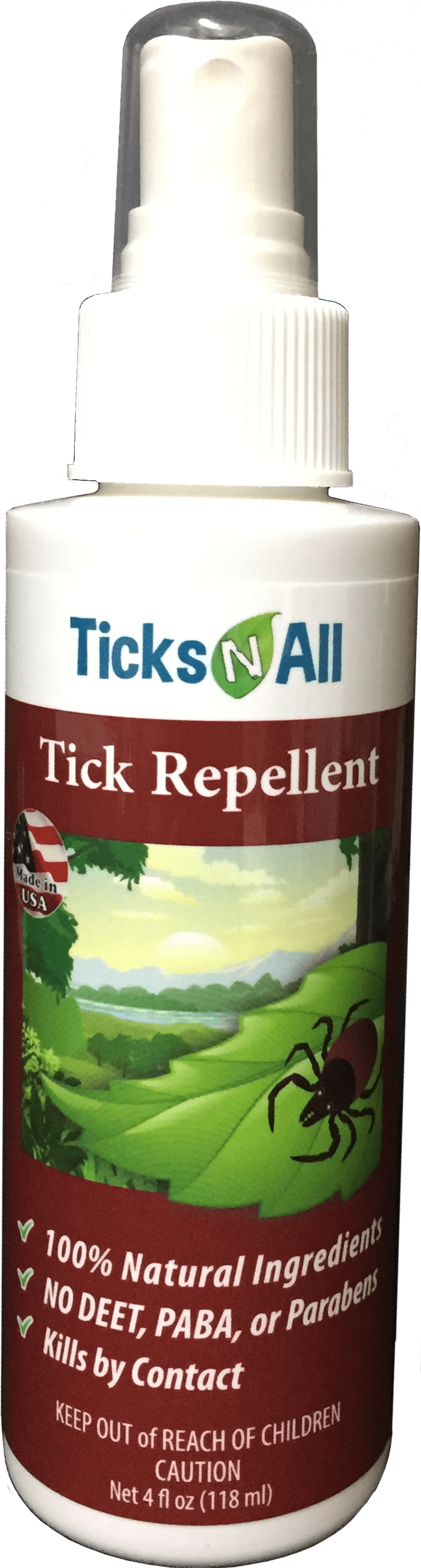 Walmart Tick Repellent, 4oz - 100% Organic, Safe for Humans, Natural ...