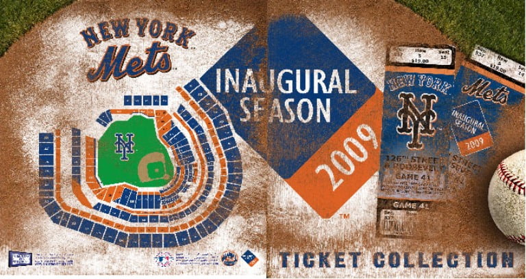 Ticket Album MLB - New York Mets (Holds 96 Tickets - Walmart.com