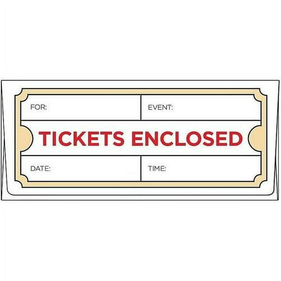 Ticket Envelopes