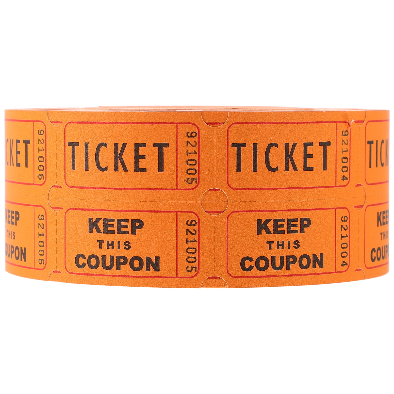 Ticket Rolls,1 Roll of Raffle Tickets Universal Ticket Labels Universal ...