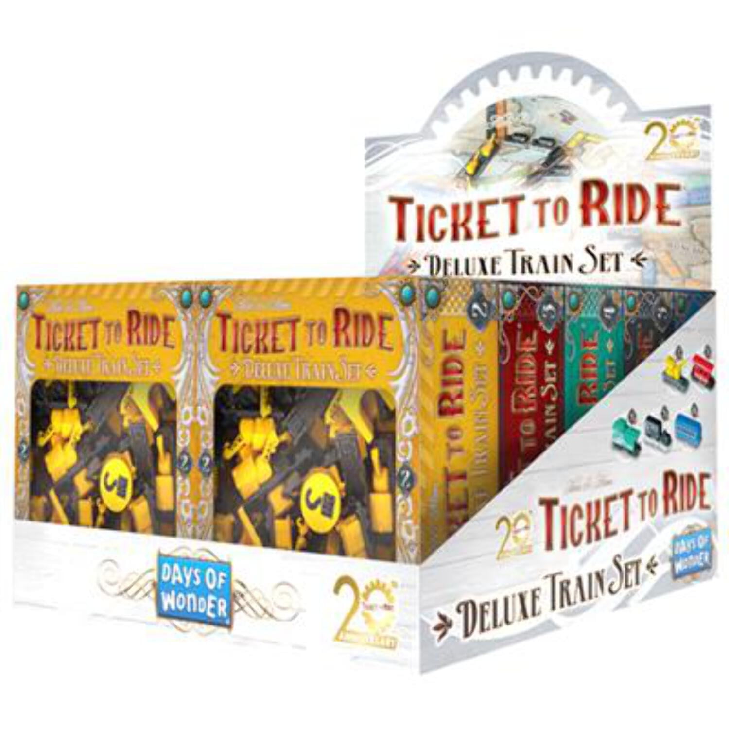 Ticket To Ride: 20th Anniversary Deluxe Train Set - Walmart.com
