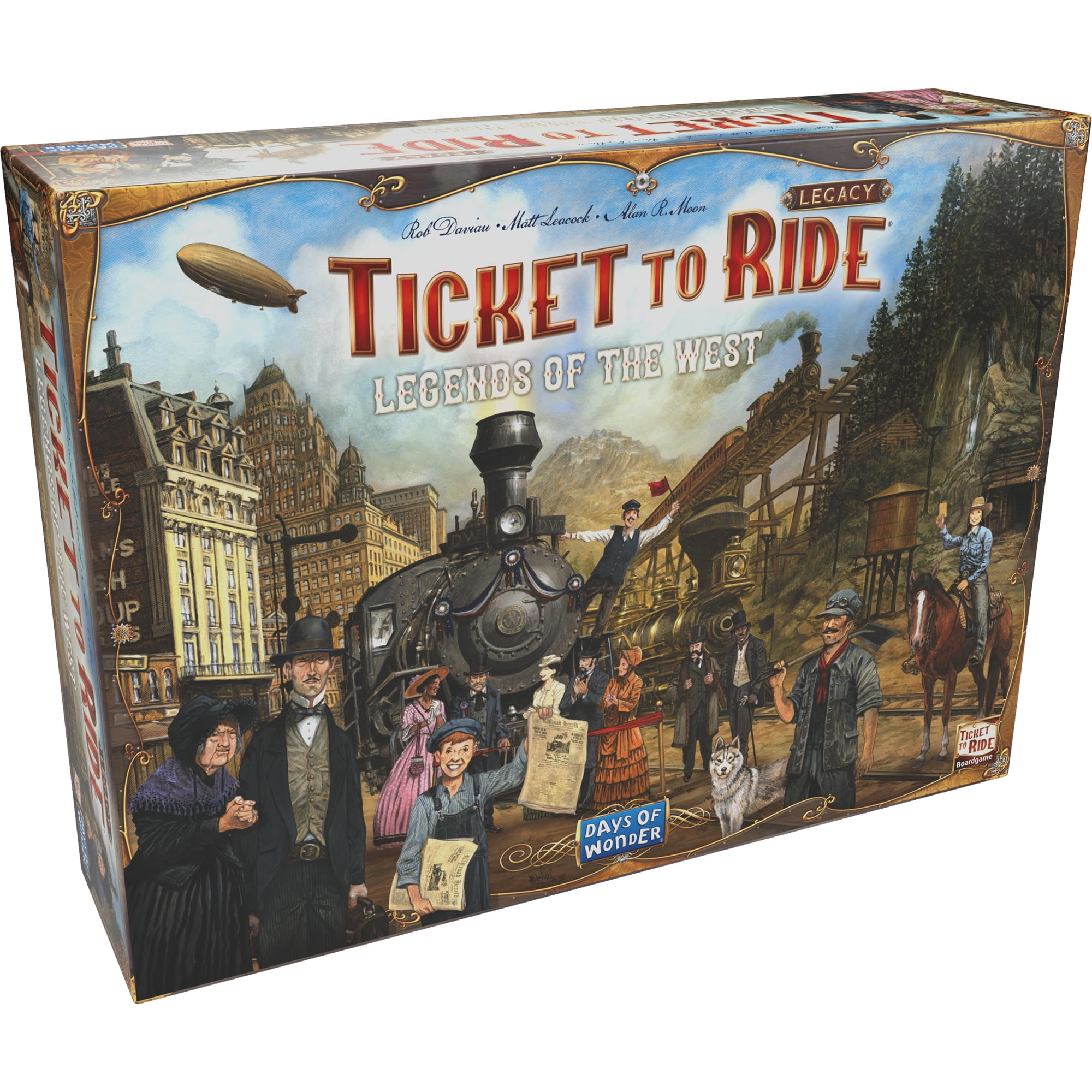Ticket to Ride Legacy: Legends of The West | Immersive Train Adventure ...