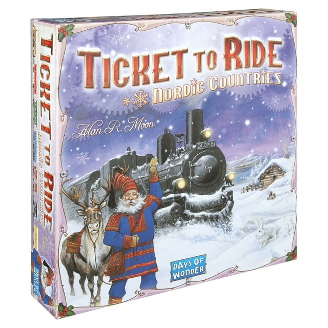 Ticket to Ride Nordic Countries Strategy Board Game for Ages 8 and up ...