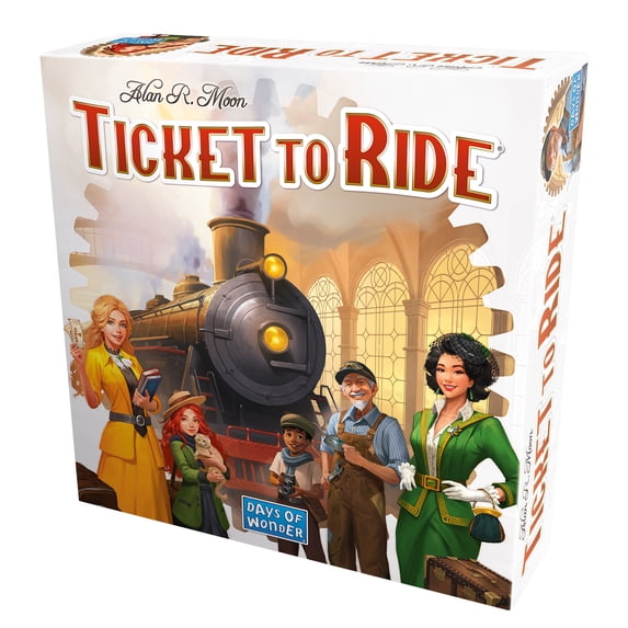 Asmodee, Strategy Board Game, Ticket to Ride Refresh, for 2-5 players ...