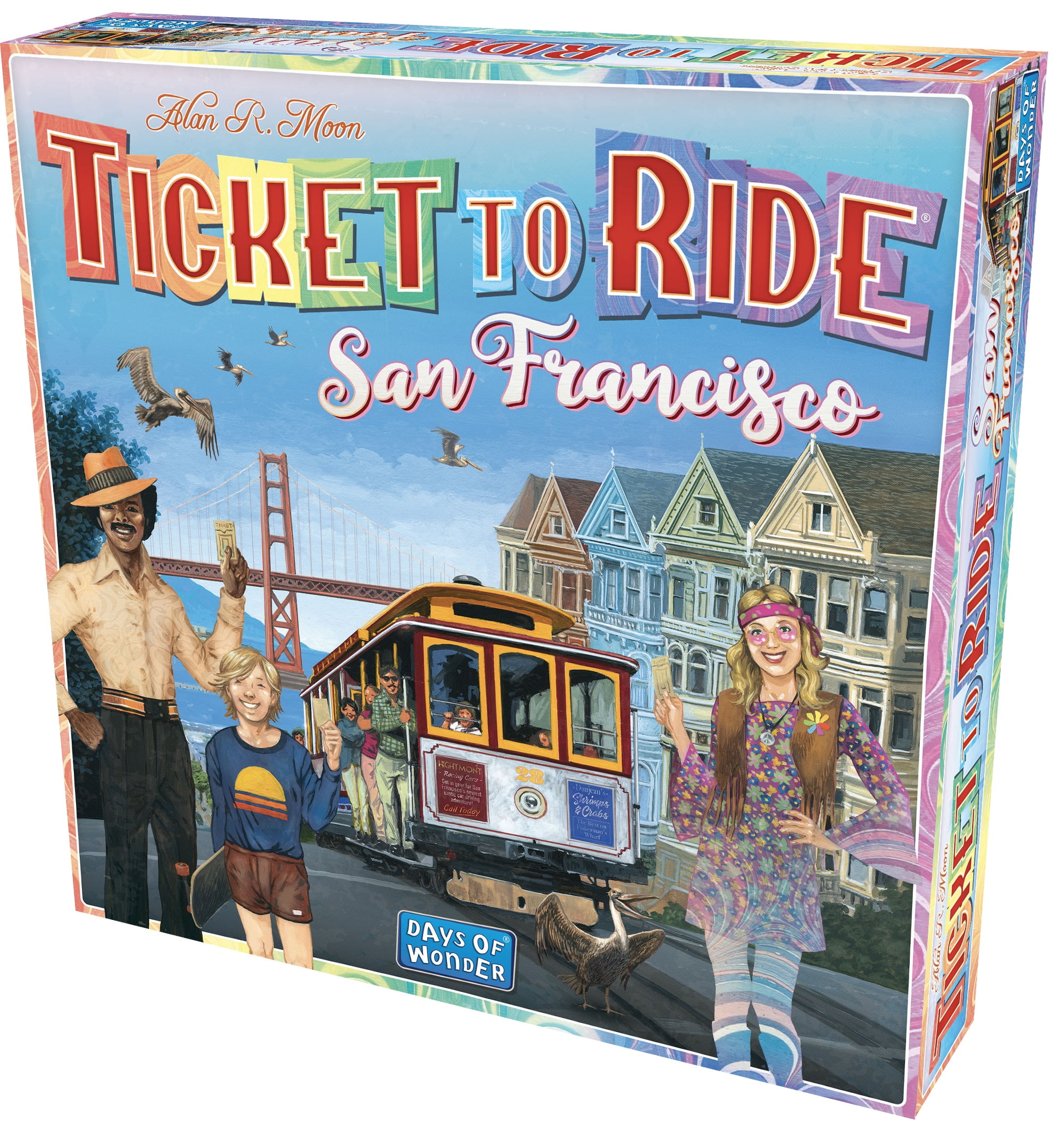 Ticket to Ride San Francisco Board Game - Walmart.com