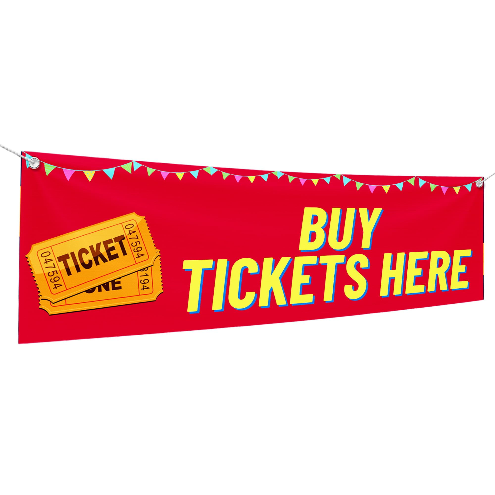 Tickets Large Banners and Signs for Outdoor by DreamController ...