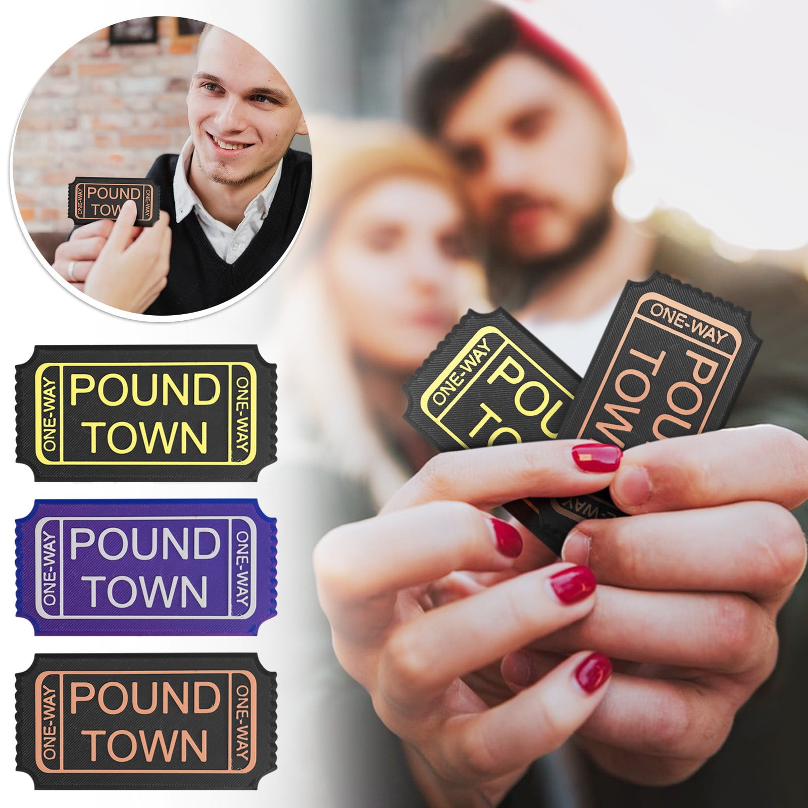 Tickets One-Way Tickets To Sign Love Relationship Anniversary Christmas ...