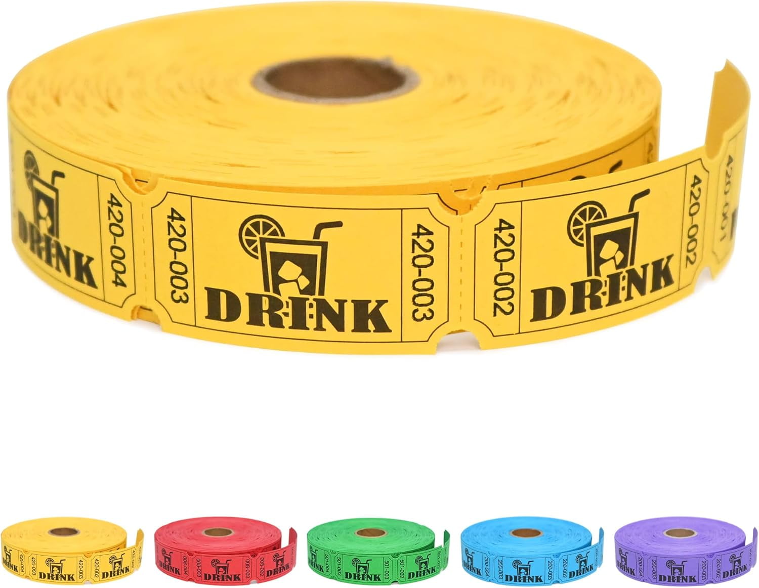 Tickets Rolls, Drink Tickets Single Roll for Events, Leisure, Movie ...