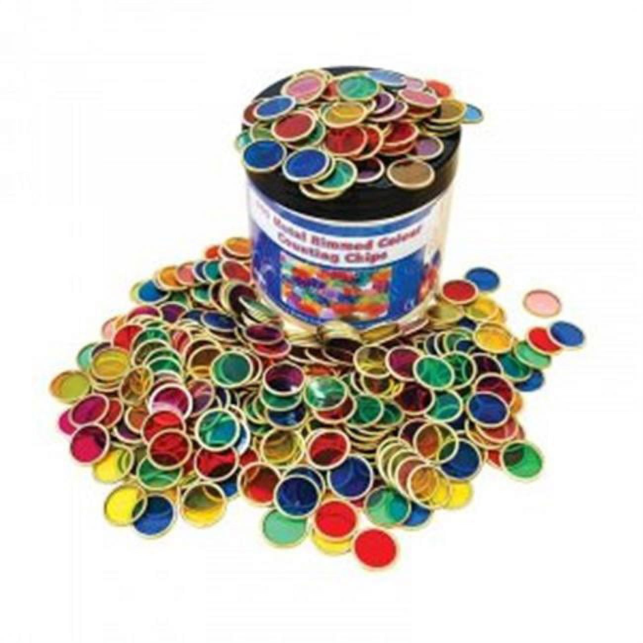 TickiT 9001 Metal Counting Chips, Grade: 1 (Pack of 500) - Walmart.com