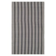 Ticking Stripe Navy/Ivory Handwoven Indoor/Outdoor Rug, 8' x 10 ...