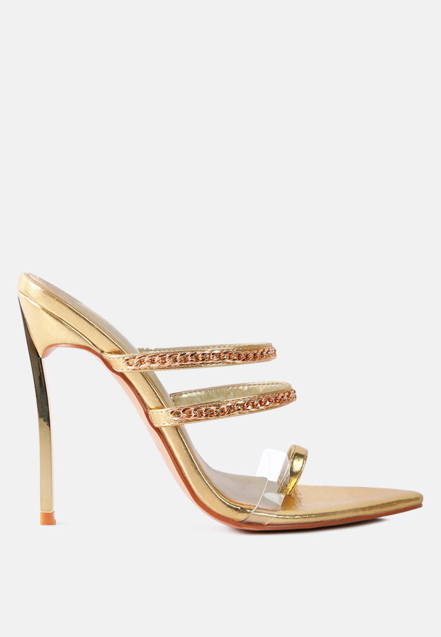 Tickle Me Toe Ring Stiletto Sandals - Walmart.com