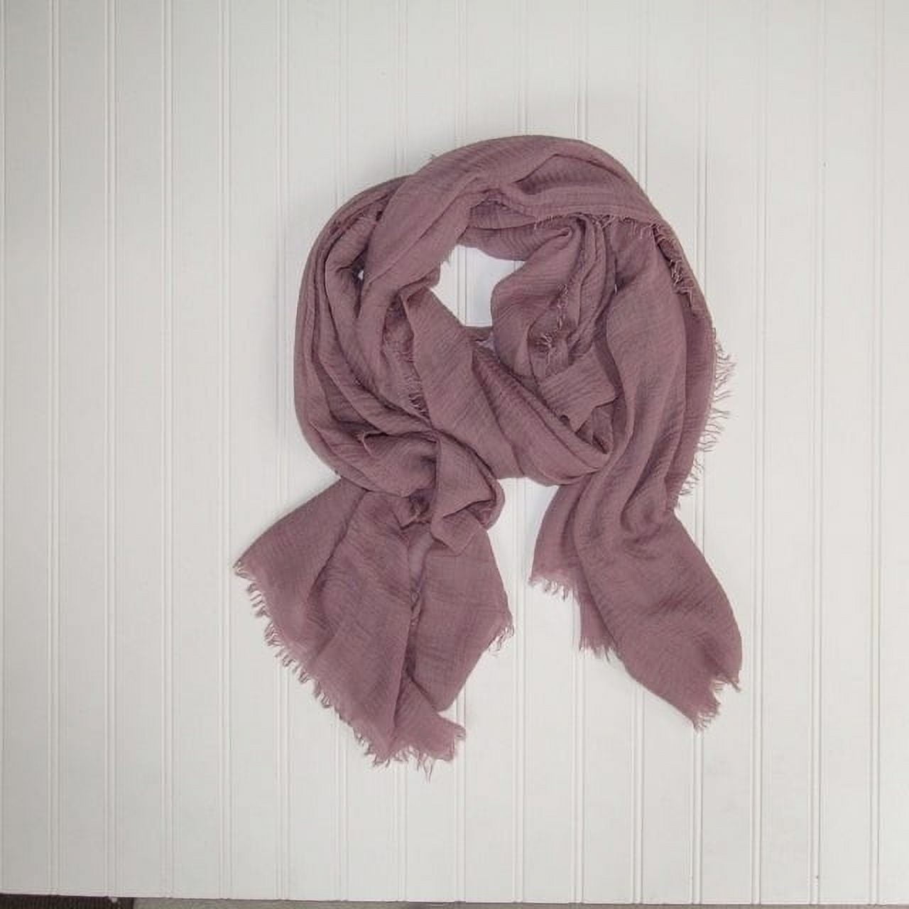 Tickled Pink Classic Soft Solid Lightweight Scarf - Walmart.com
