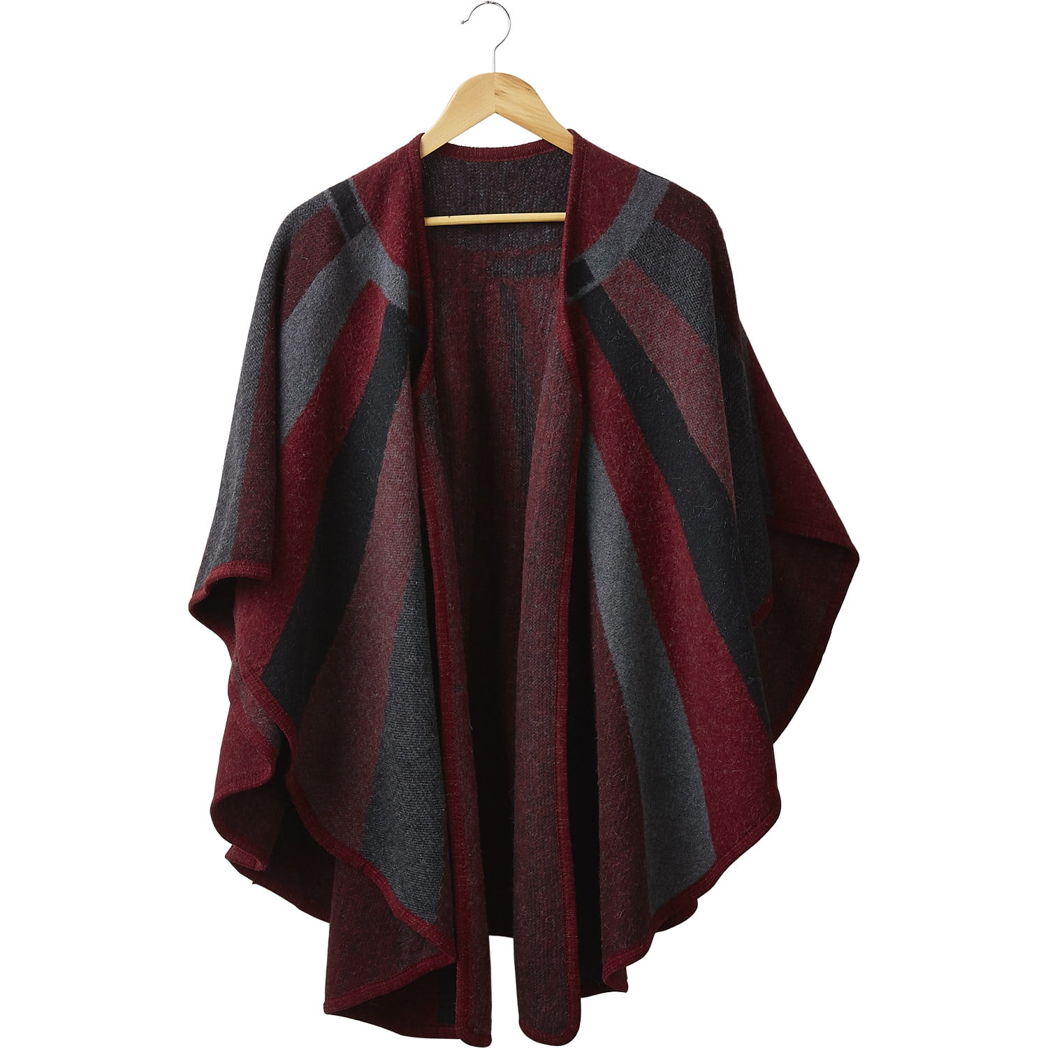 Tickled Pink Women's Cynthia Wool Ruana, One Size Fits Most, 5% Wool ...